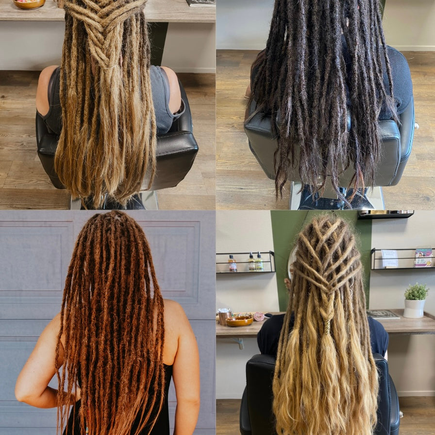 How much (hair) length do you lose when you get Real Dreads installed?