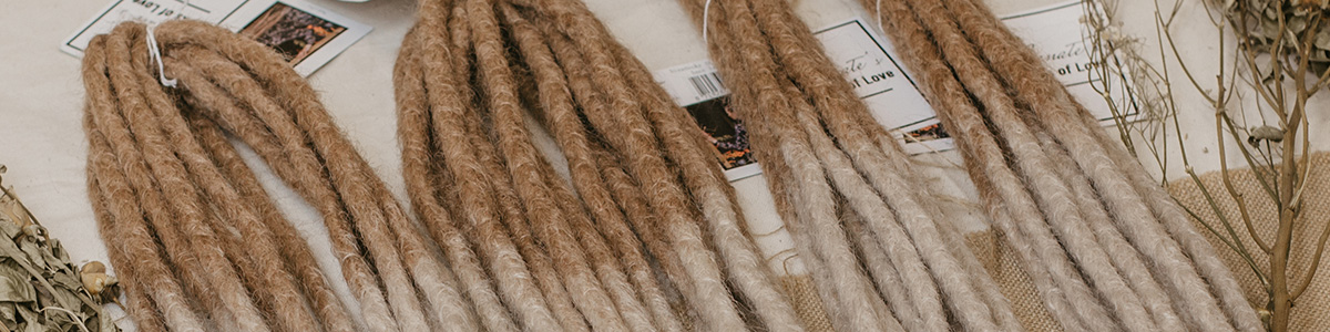 Premium Dreadlock Extensions | Synthetic & Real in Various Styles