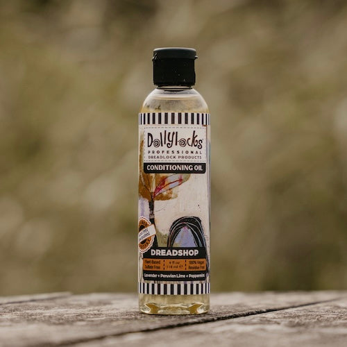 Best dreadlock care with Dollylocks Conditioning oil at Dreadshop!